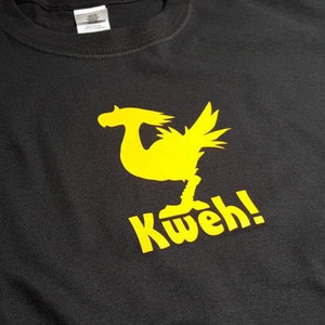Chocobo Inspired Kweh Tshirt - Etsy