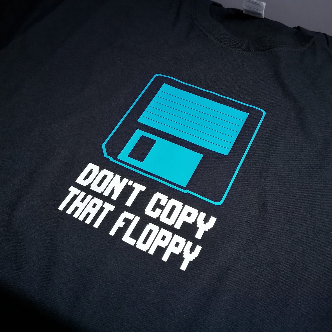 Don't Copy That Floppy Disk Tshirt - Etsy