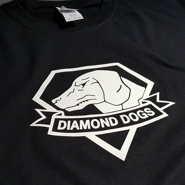 Diamond Dogs Metal Gear Tribute Tshirt | Etsy