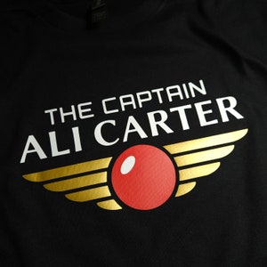Snooker Ali Carter the Captain Tribute Tshirt - Etsy