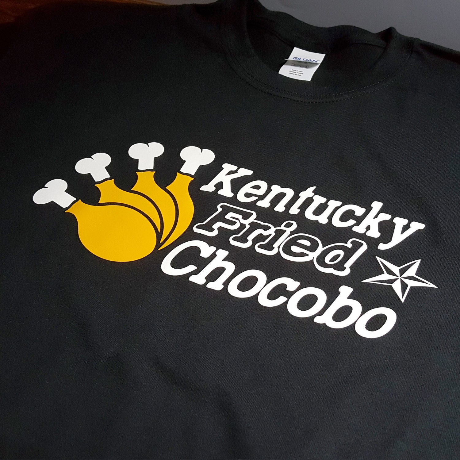 Ladies Kentucky Fried Chocobo KFC Final Fantasy Parody Tshirt - Etsy