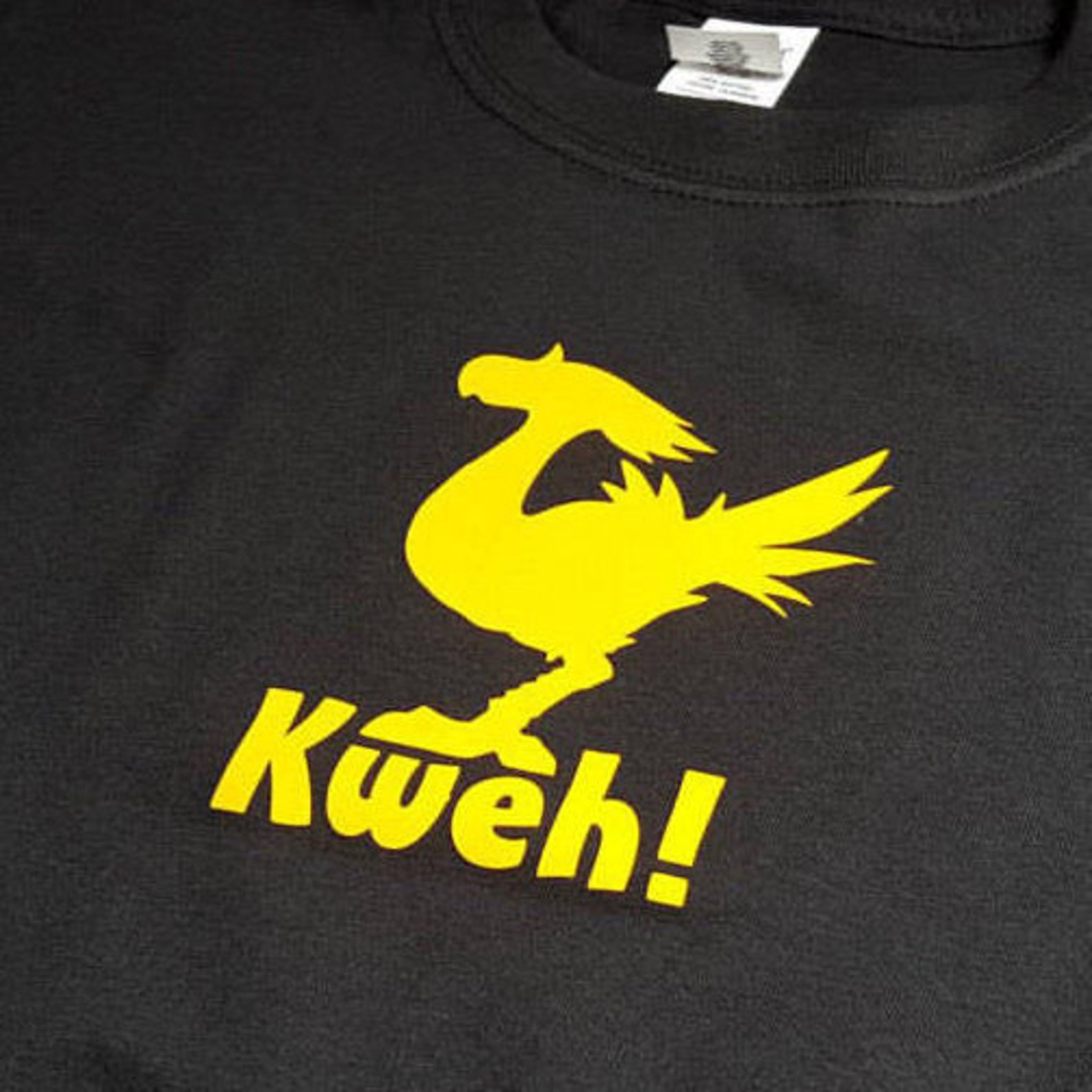 Chocobo Inspired Kweh Tshirt | Etsy