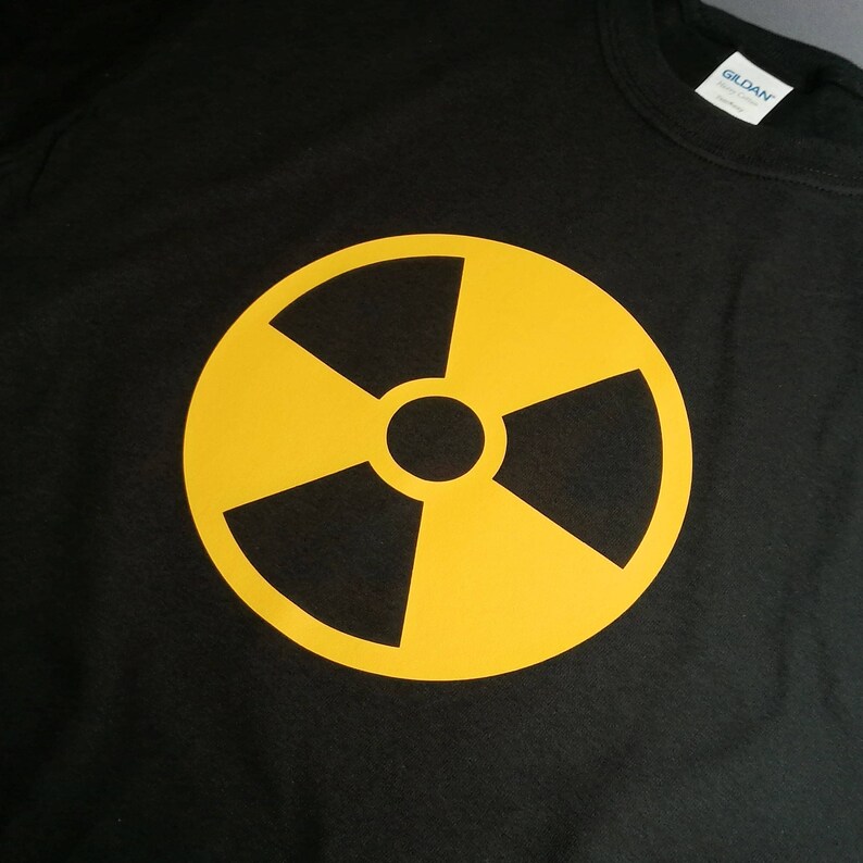 Chernobyl Radiation Symbol Tshirt T-shirt Tee Top - Etsy UK