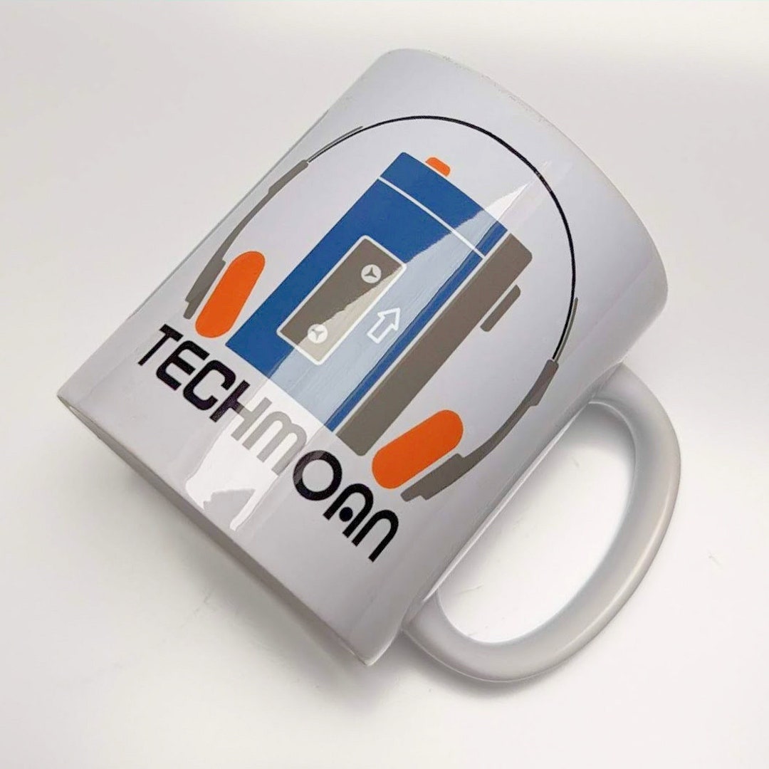 Techmoan Classic Walkman & Cassette Tape Ceramic Tea Coffee Mug (325ml ...
