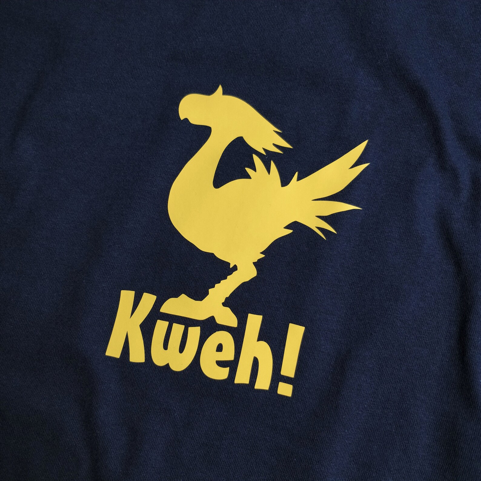 Chocobo Inspired Kweh Tshirt | Etsy