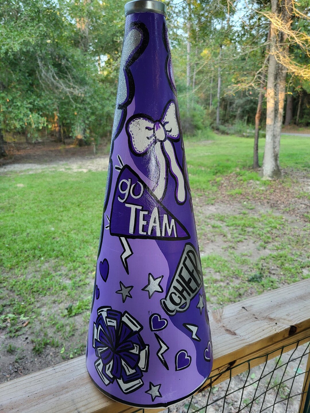 Painted Megaphone - Etsy