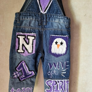 Custom Painted Spirit Overalls - Etsy