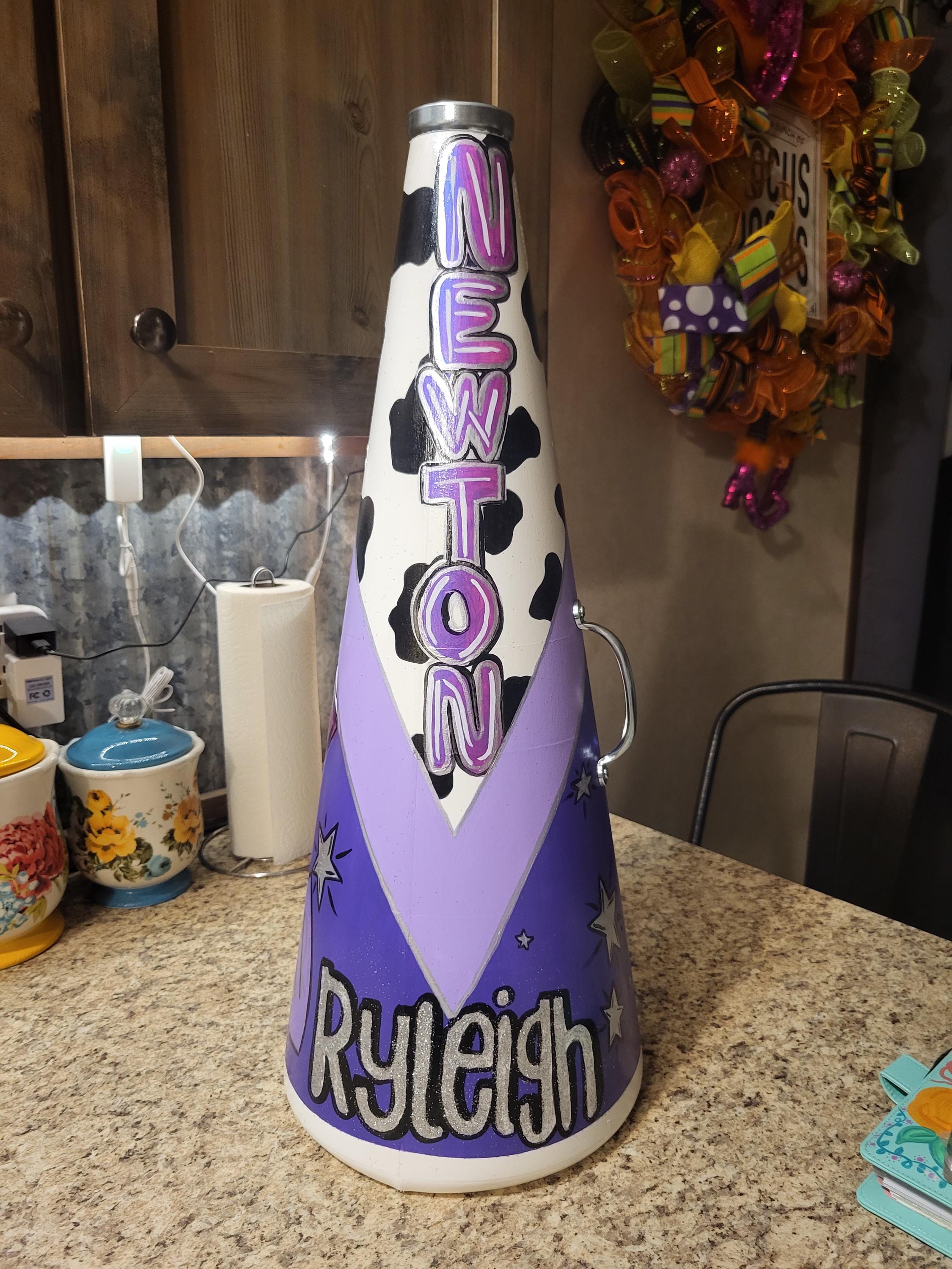 Painted Megaphone - Etsy