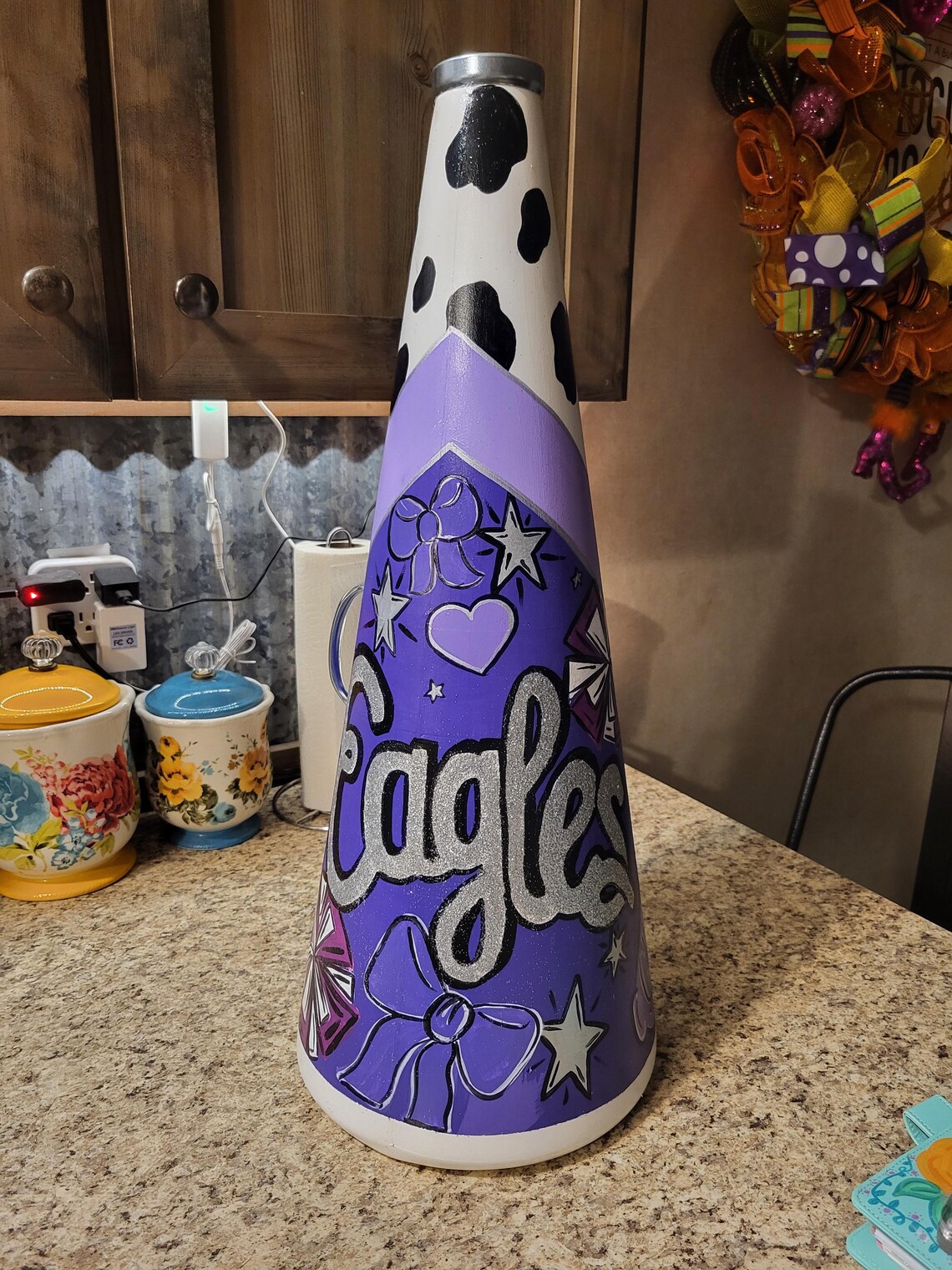 Painted Megaphone - Etsy