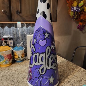 Painted Megaphone - Etsy