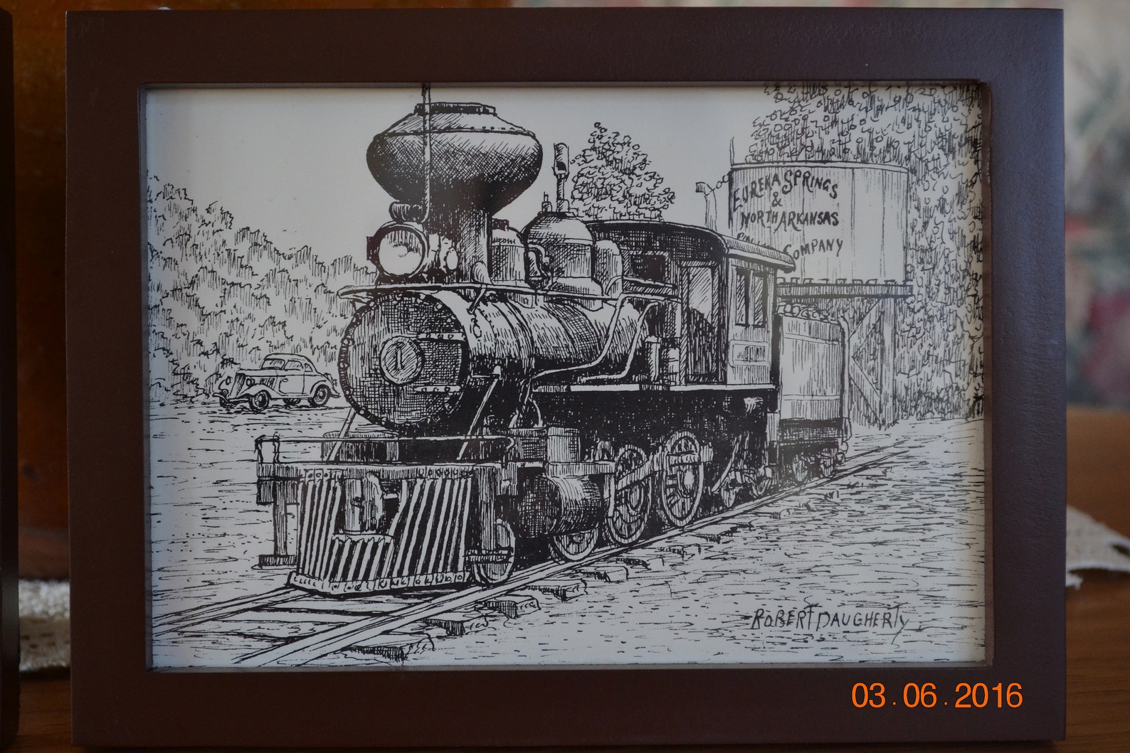 Two Robert Daugherty Pencil/Ink Art Prints Signed Original | Etsy