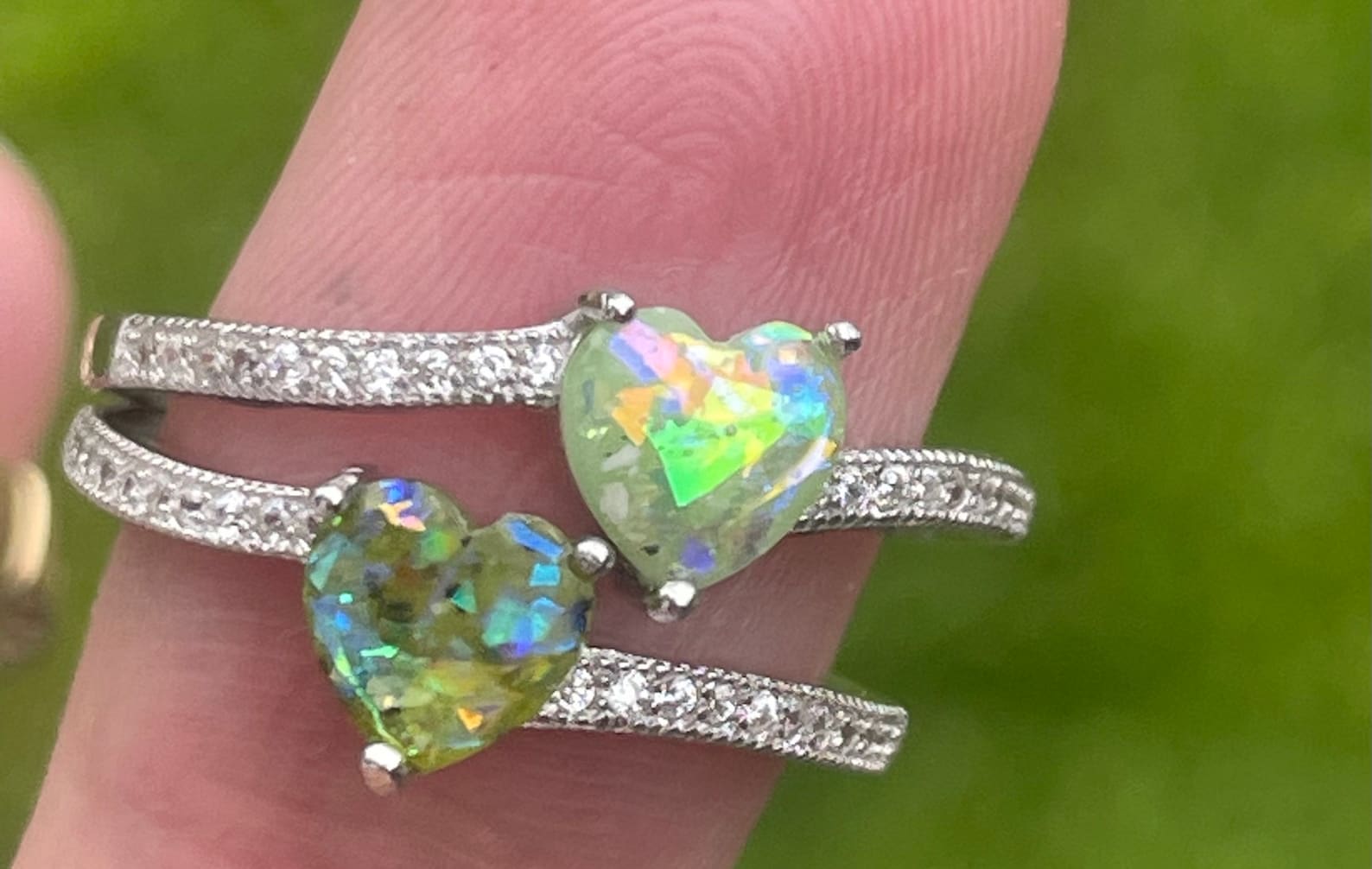 Cremation Ring Pet Ash Ring Sterling Crystal Ring Pet Ashes - Etsy