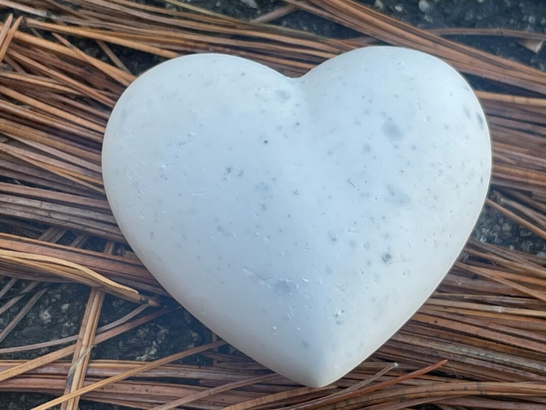 Cremation Stone, Heart Memorial Stone, Heart Urn, Puffy Heart Stone ...