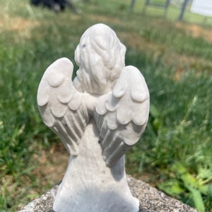 Cremation Stone, Angel Statue, Angel Figurine, Memorial Stone, Angel ...