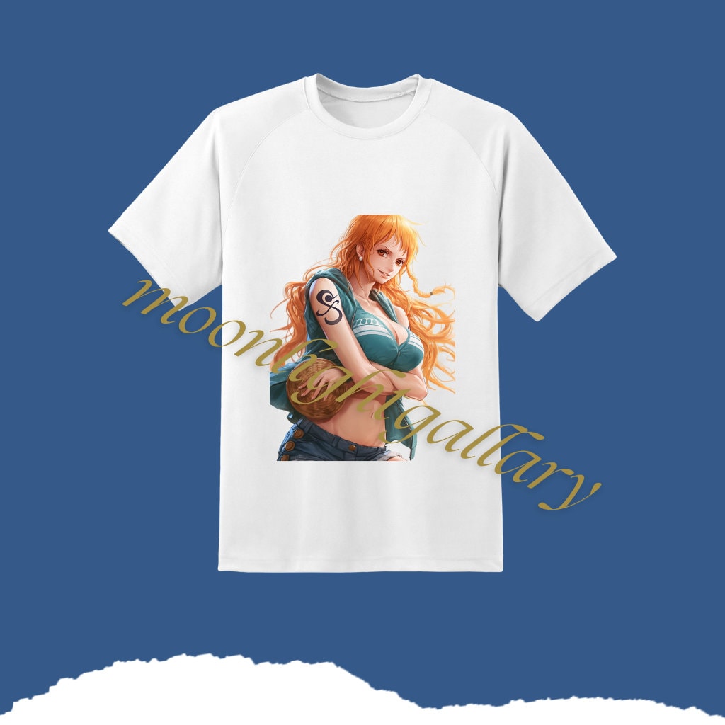 One Piece Nami Clipart Bundle,12 Transparent Pngs,digital Art Print ...