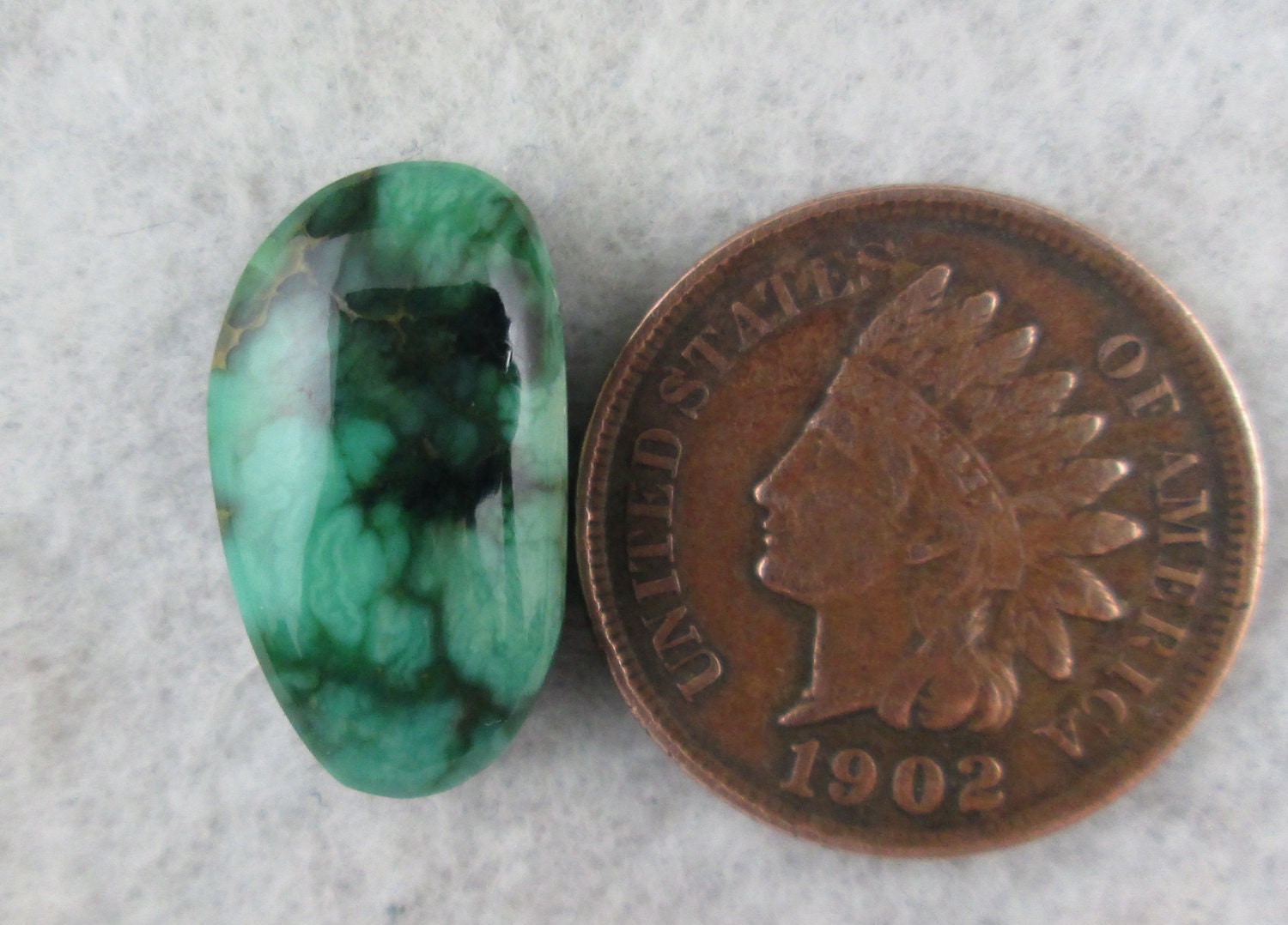 Carico Lake Cab 10.35 cts 2 Tone Gem Grade Natural | Etsy