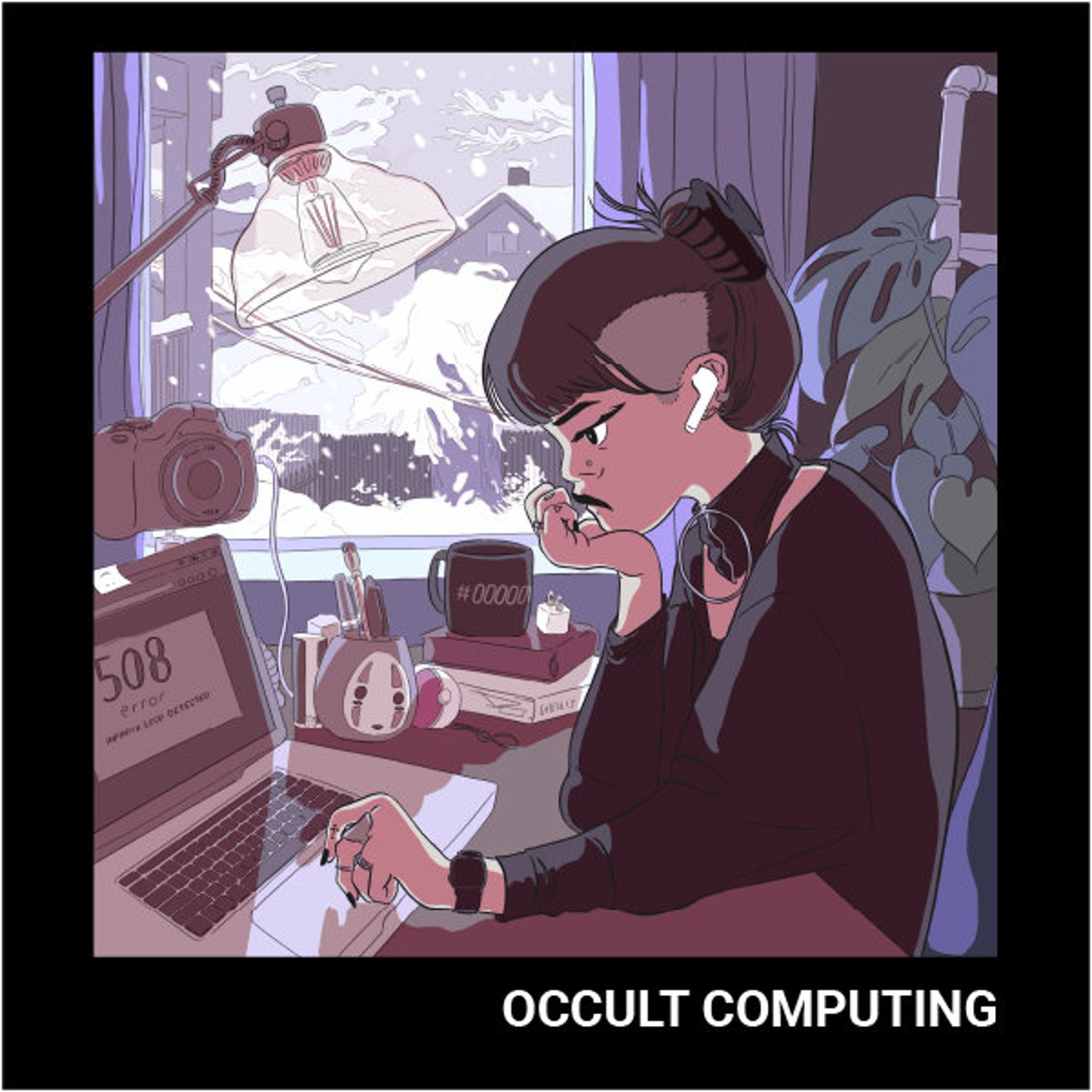 Lo-Fi Goth Girl Unisex Long Sleeve T-Shirt | Etsy