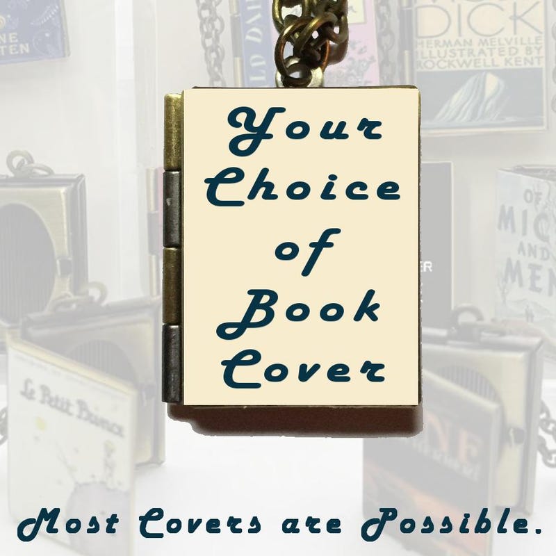 Book Locket - Etsy