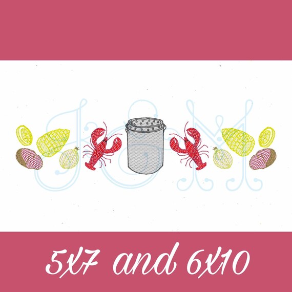 Crawfish Boil Borders