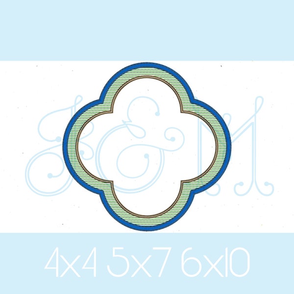 Quatrefoil Frame - Etsy