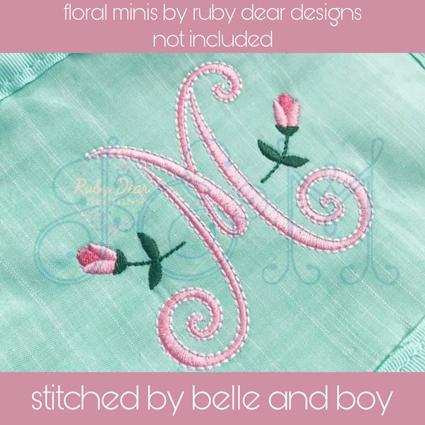 Swirl Monogram - Etsy