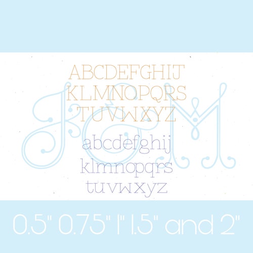 The Kyle Font Classic Block Serif Quick Stitch Bean Running - Etsy