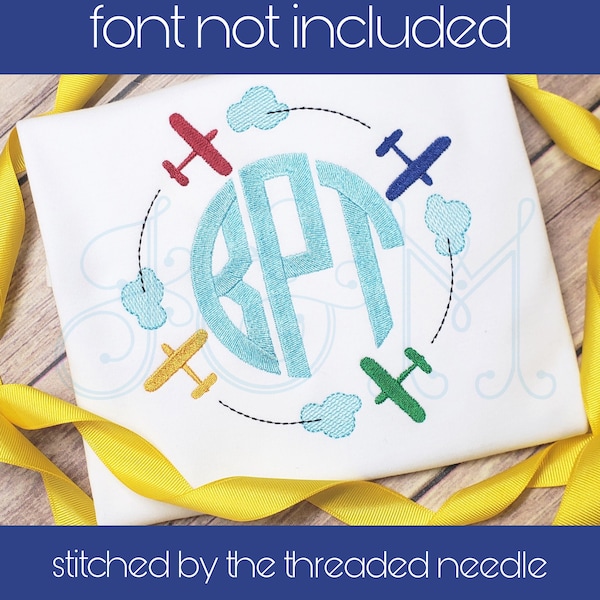 Airplane Monogram - Etsy