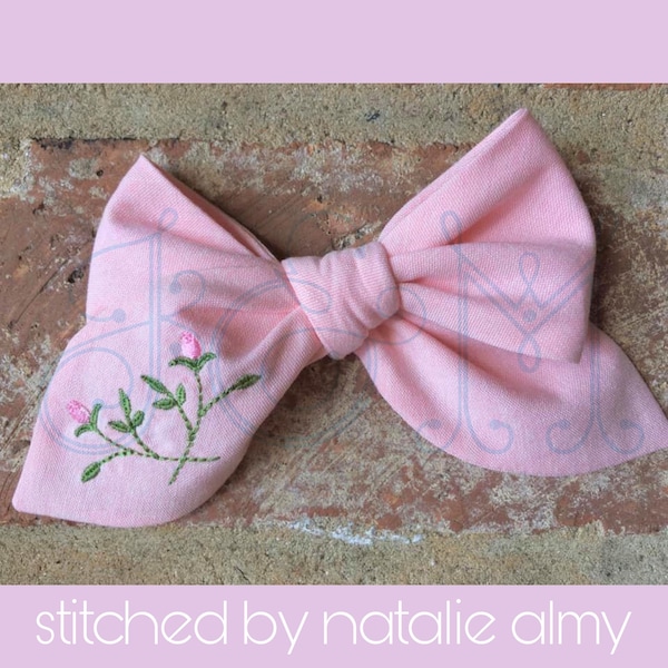 Rosebud Embroidery - Etsy