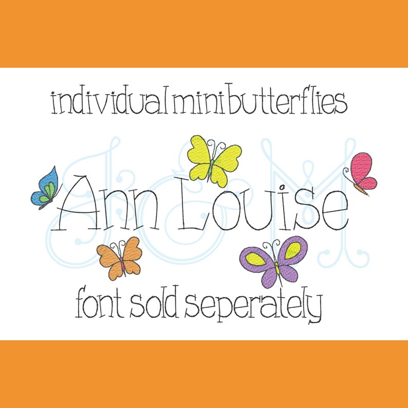 Build Your Own Butterfly Butterflies Mini Bundle Sketch Fill | Etsy