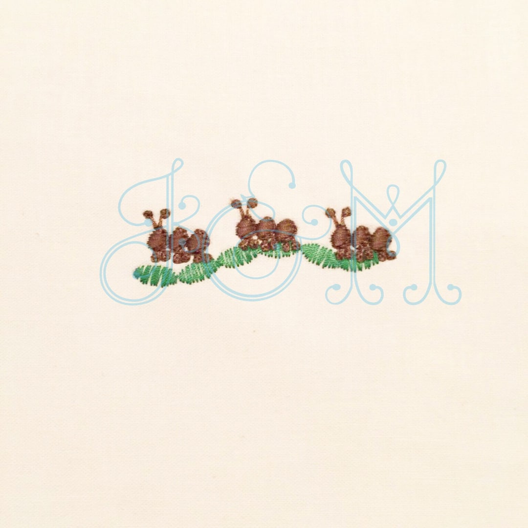 Mini Ants Embroidery Design - Etsy