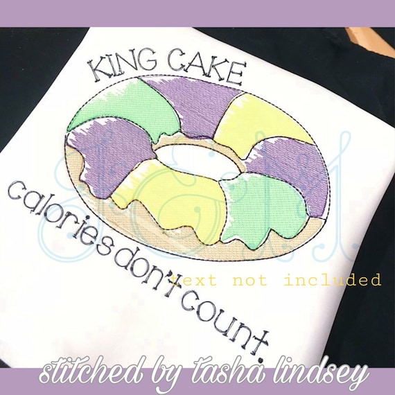 King Cake Drawing