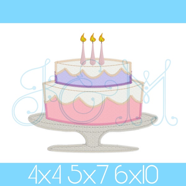 Cake Applique - Etsy