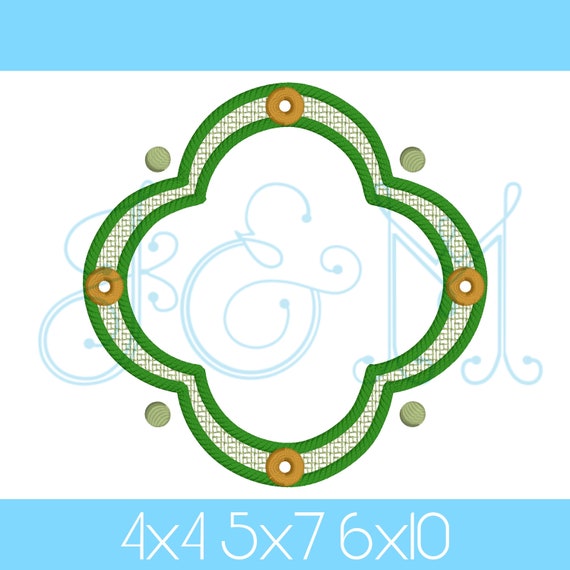 Lindsay And Quatrefoil Template