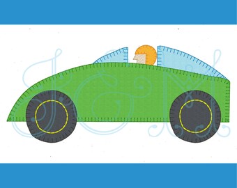 Antique Car A APPLIQUE Embroidery Design 3 Sizes INSTANT - Etsy