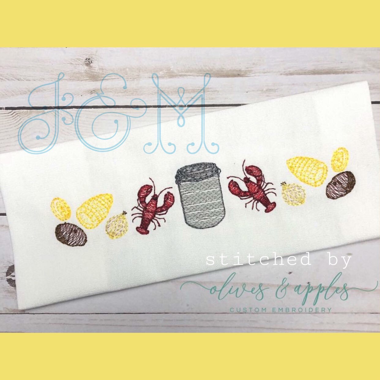 Crawfish Boil Borders