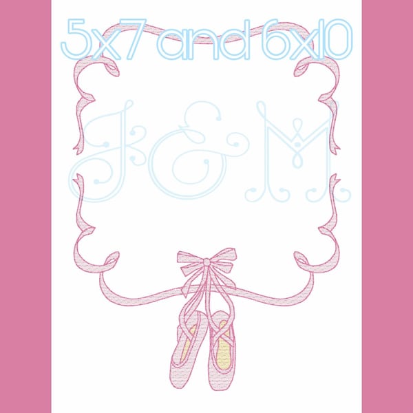 Ballerina Monogram - Etsy