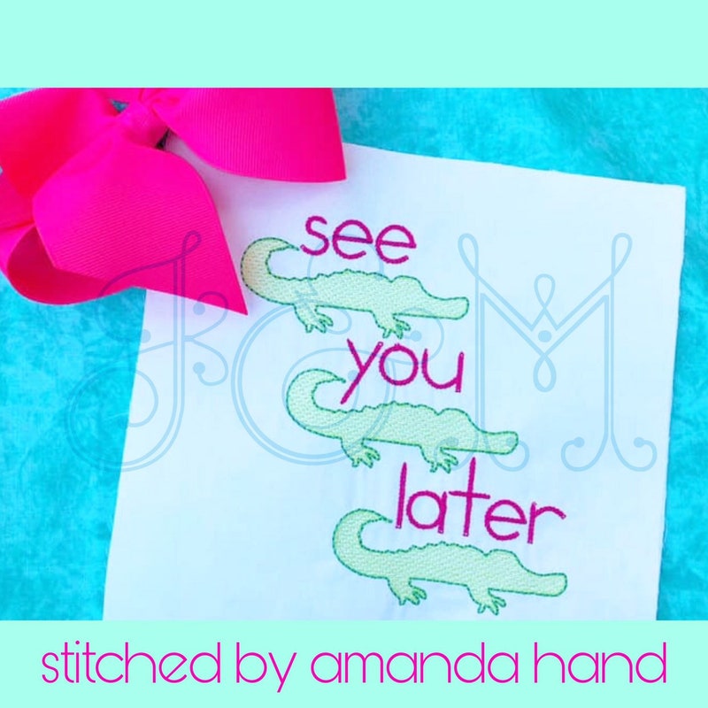 See You Later Alligator - Etsy