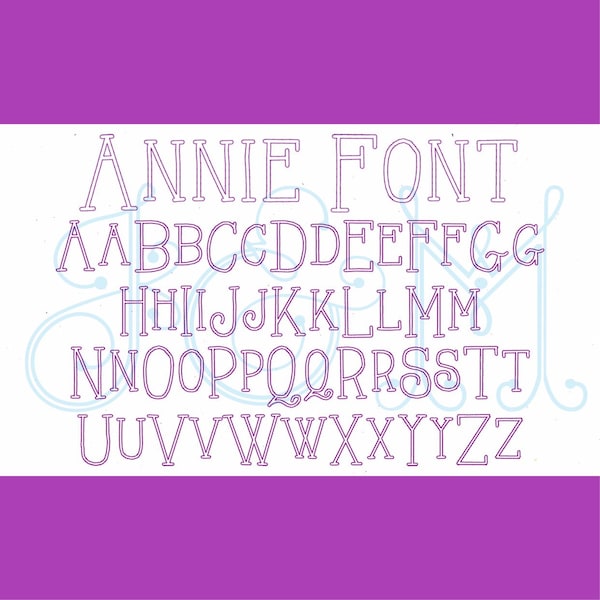 Annie Script Font - Etsy