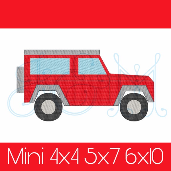 Jeep Embroidery Design - Etsy