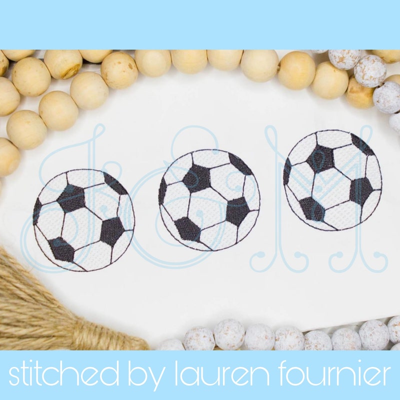 Soccer Embroidery - Etsy