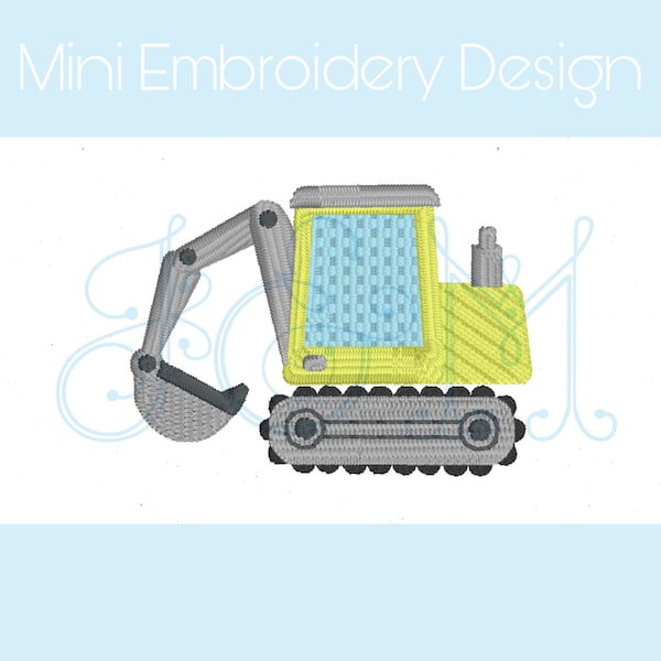 Construction Equipment Machine Embroidery Designs at Morris Rios blog