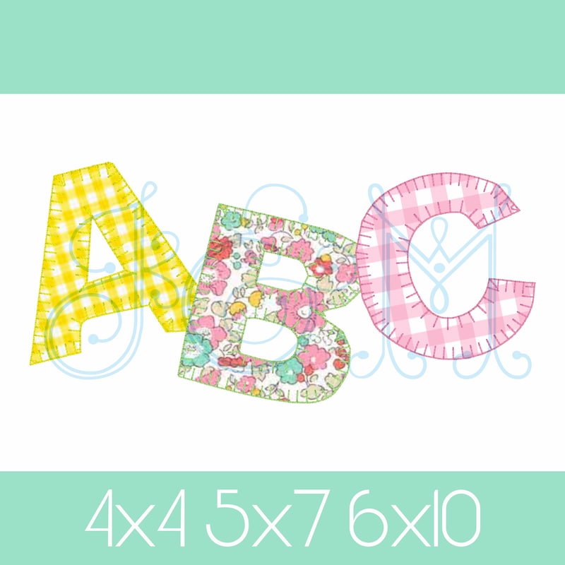 Abc Embroidery - Etsy