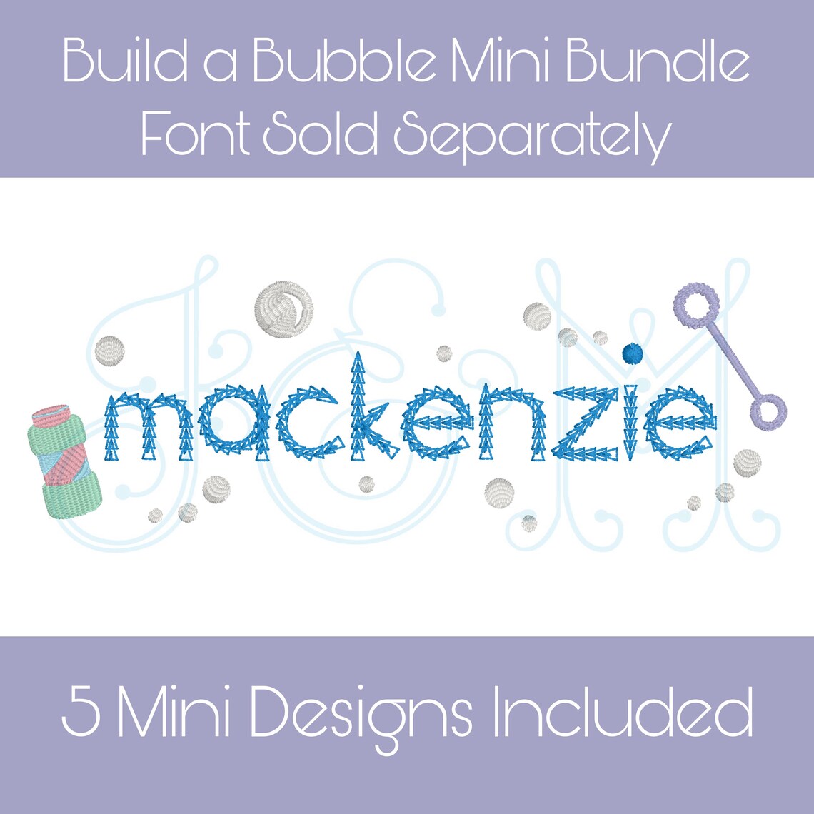 Build a Bubble Bundle Bubble Wand Bubbles Bottle of - Etsy