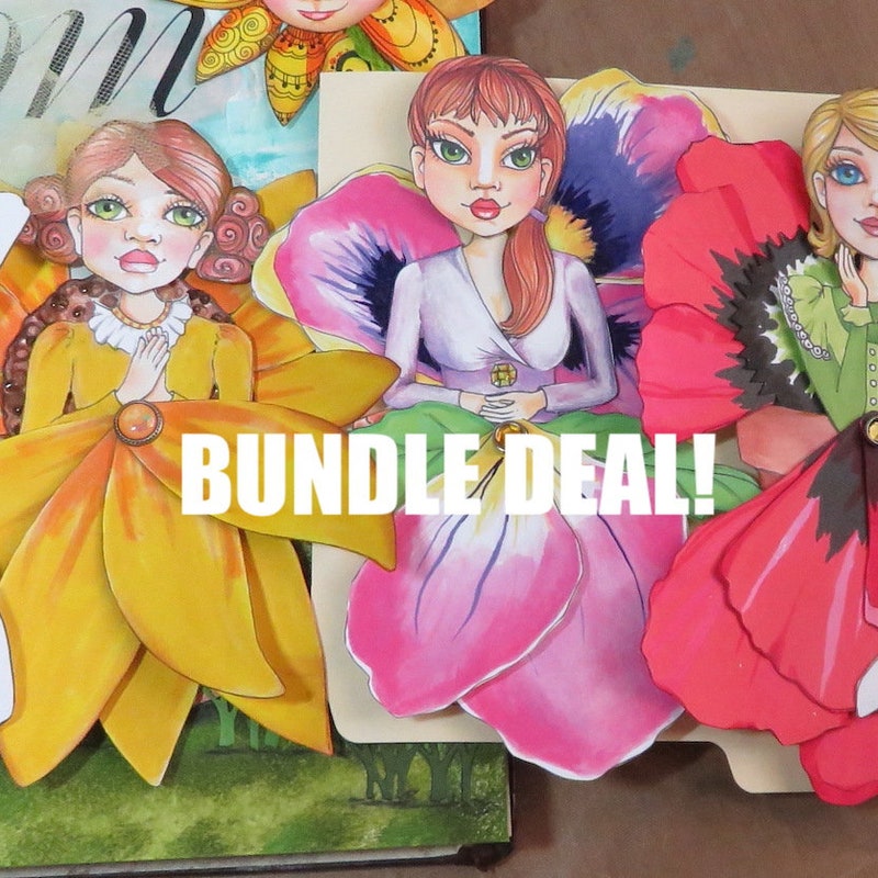 Paper Doll Books - Etsy