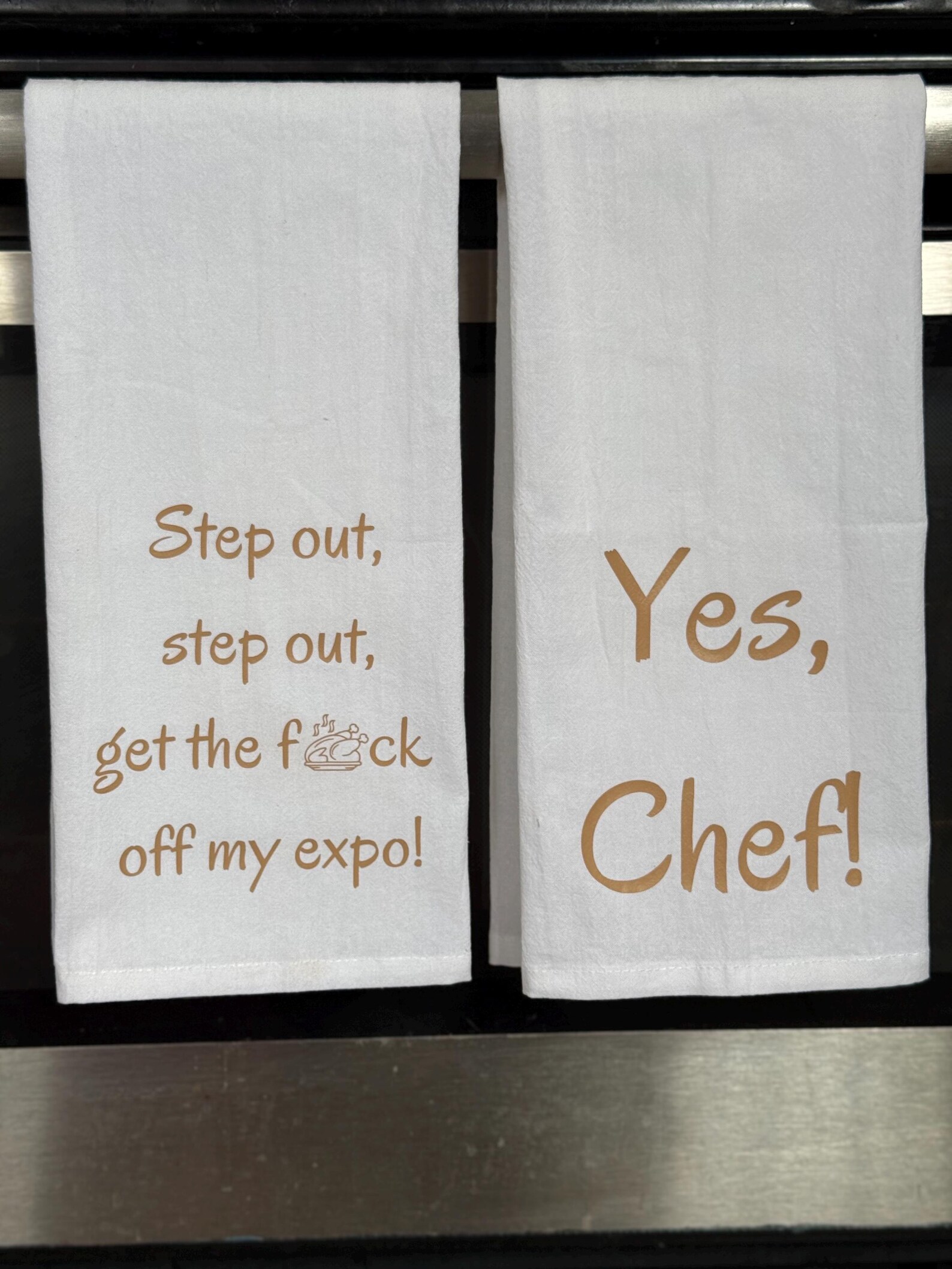 Yes Chef Towel Set - Etsy