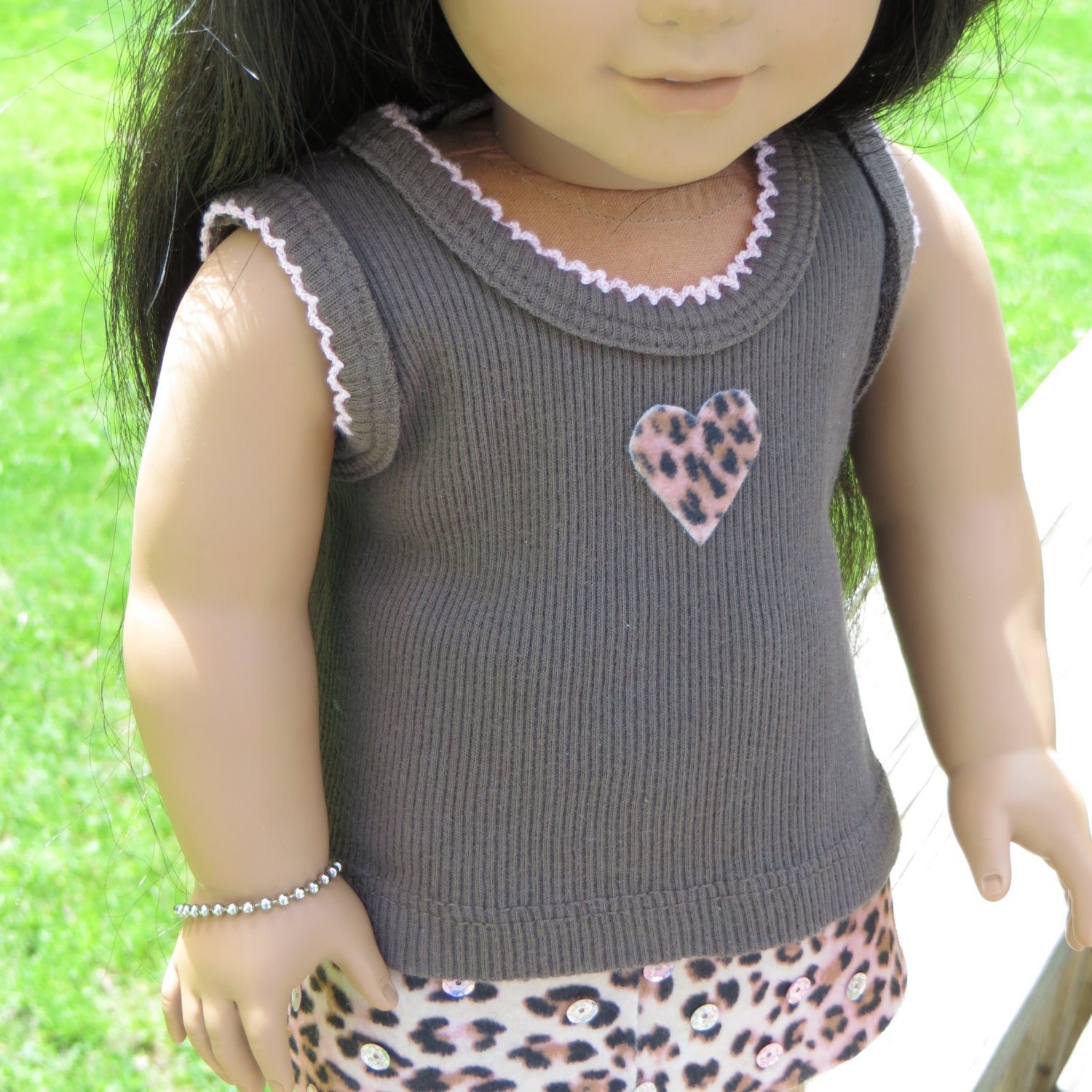 Easy Tank Top Pdf Pattern for 18 Inch AG Dolls, No-sew Pattern, A Doll ...