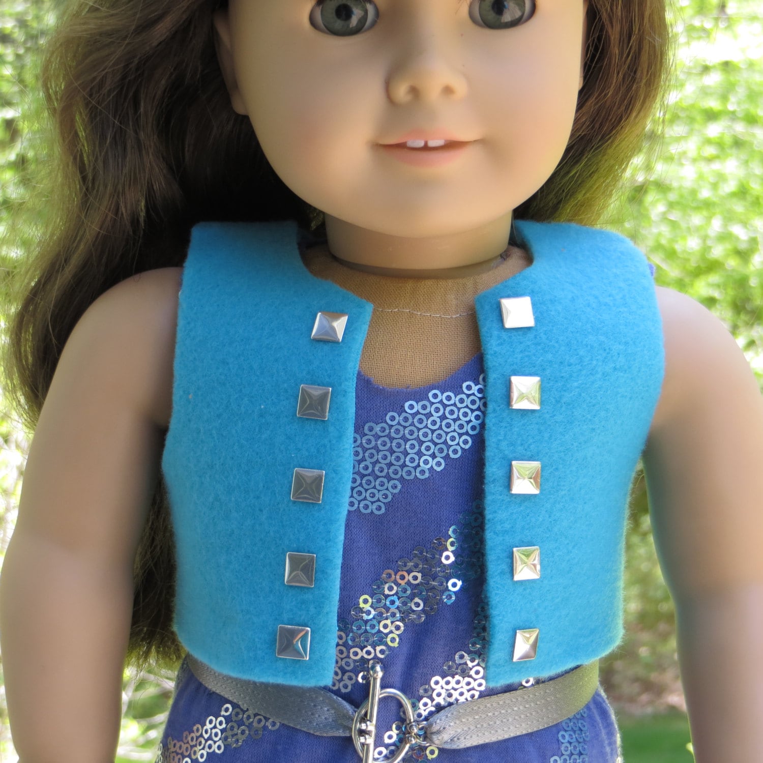 Easy Vest Pdf Pattern for 18 Inch AG Dolls, No-sew Pattern, A Doll for ...