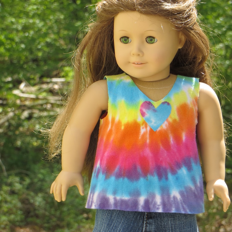 Easy Tank Top Pdf Pattern for 18 Inch AG Dolls, No-sew Pattern, A Doll ...