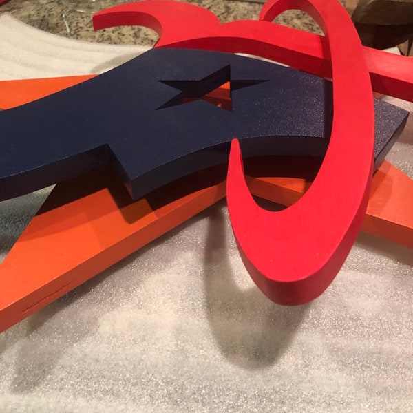 Texans Rockets Astros Logo - Etsy