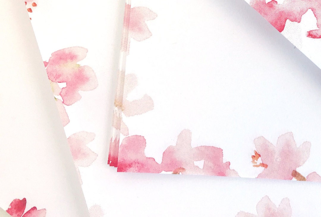 Cherry Blossom Writing Paper Set - Pink Cherry Blossom, Sakura Flowers ...